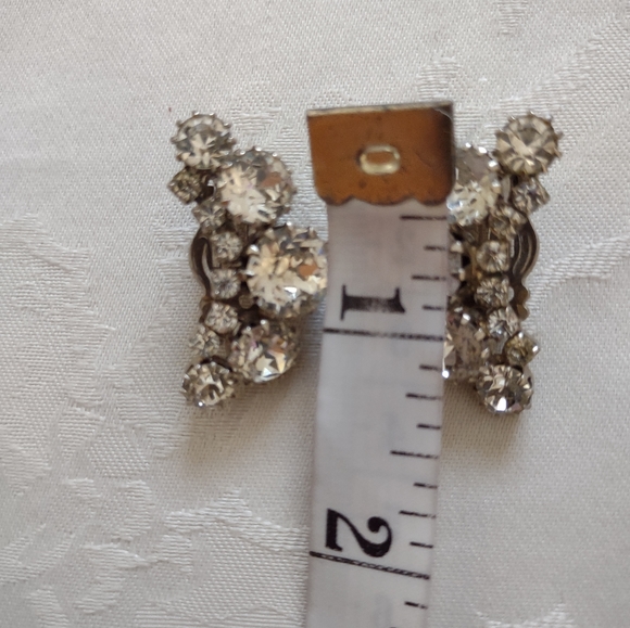 Albert Weiss | Jewelry | Weiss Vintage Austrian Crystals Clip Earrings ...